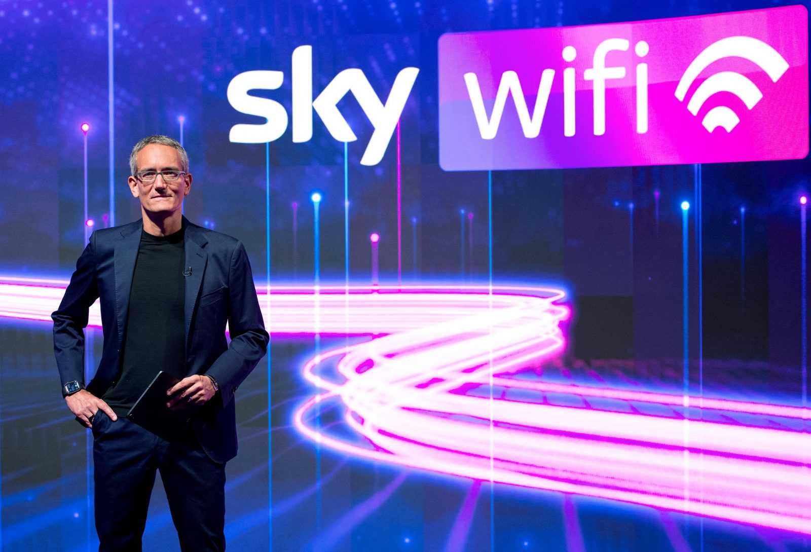 Oggi nasce SKY WIFI, la fibra di Sky che cambia il modo di vivere la ...