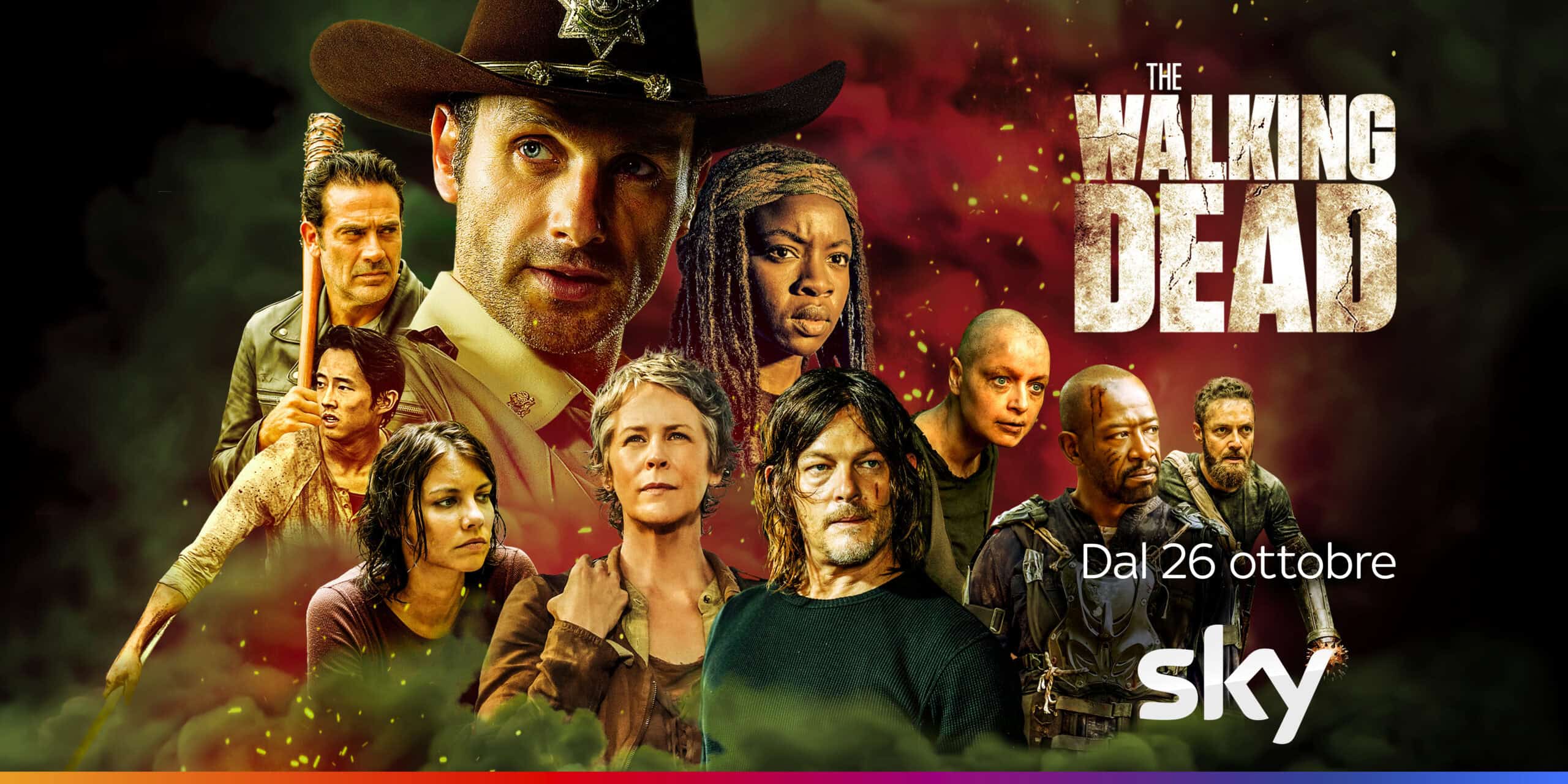 Su Sky e NOW da domani tutte le stagioni di The Walking Dead e dal 30 dicembre in esclusiva lo ...