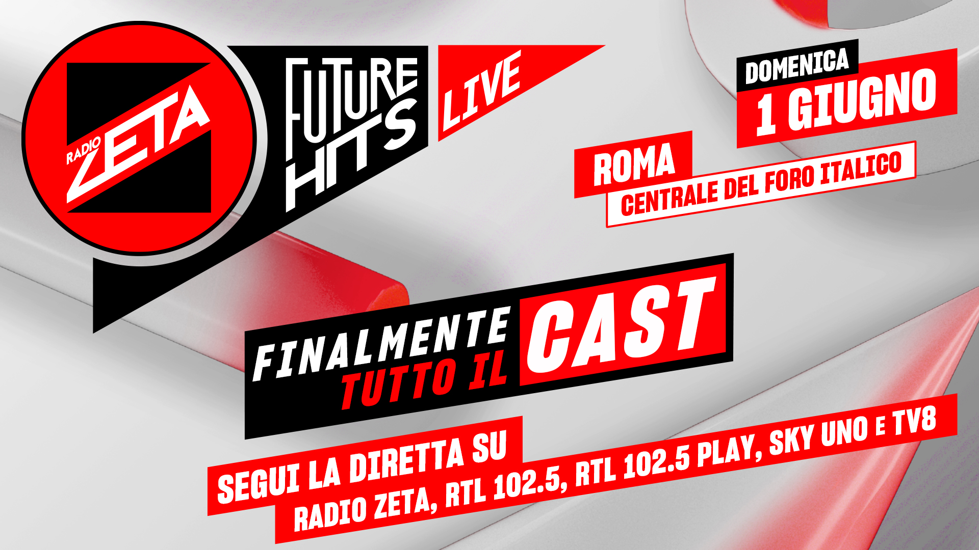 Radio Zeta Future Hits Live 2025: il 1° giugno un cast eccezionale in ...