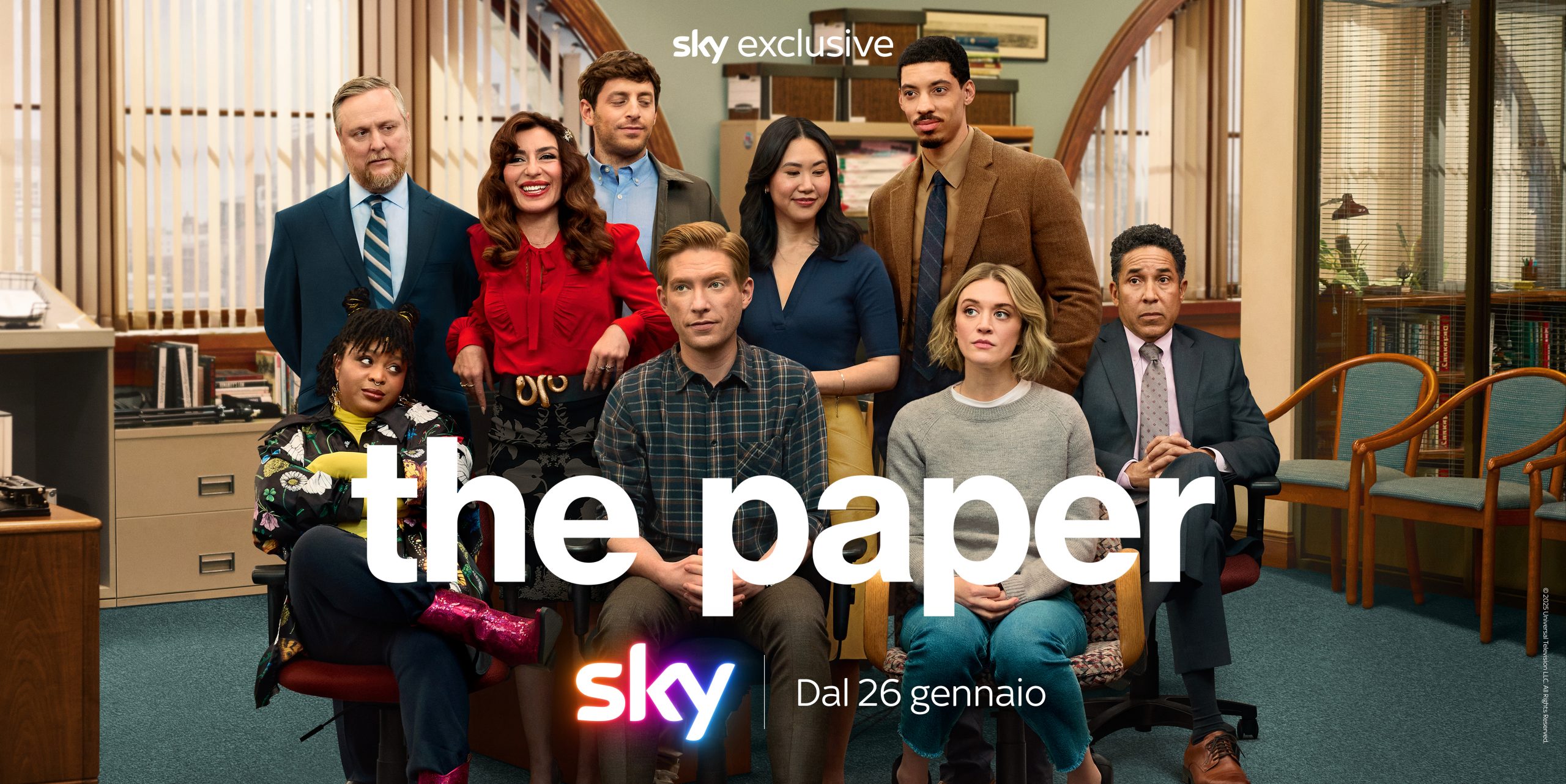 The Paper: trailer italiano e debutto su Sky e NOW per la nuova comedy ...
